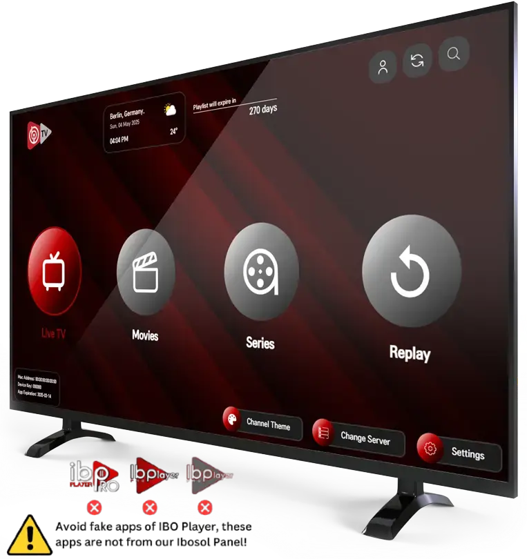 IBO Player | Premium media player